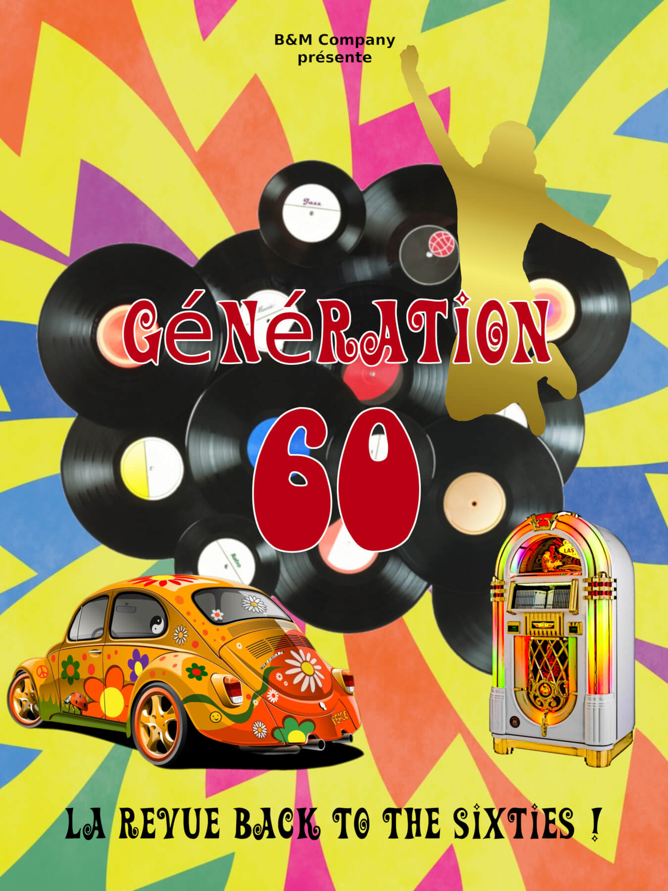 Génération 60 - B&M Company - Troupe Cabaret Revue Music Hall